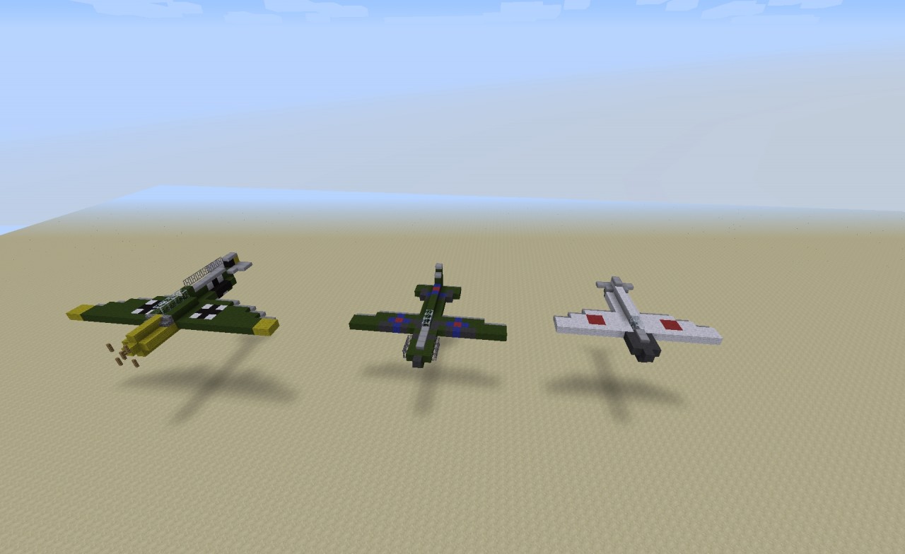 world war 2 planes Minecraft Map