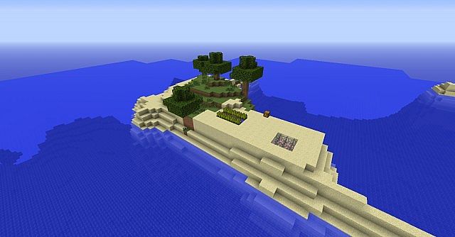 Survival Island Challenge Minecraft Map