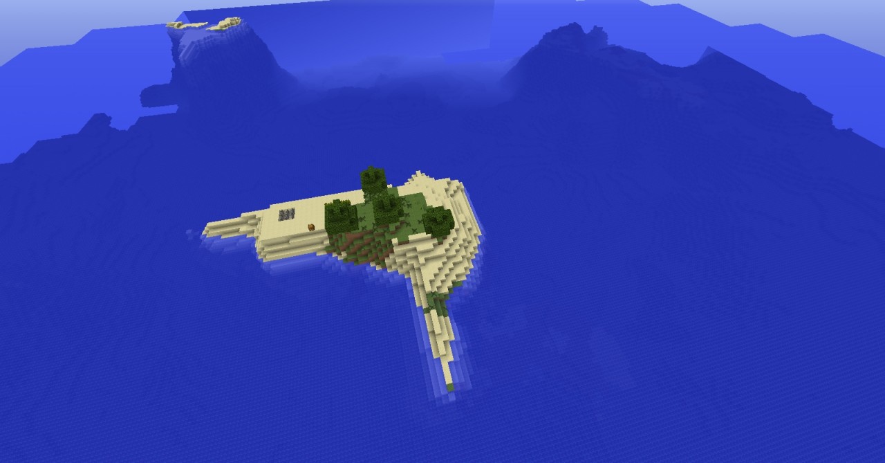 Survival Island Challenge Minecraft Map