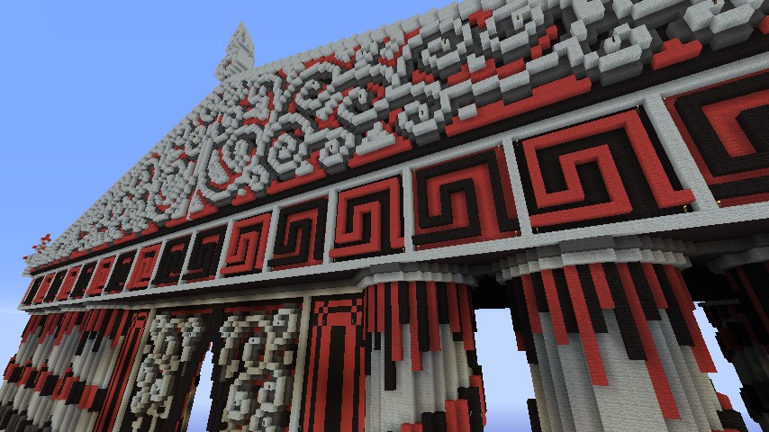 Panthenon - MY FIRST MEGA BUILD Minecraft Map