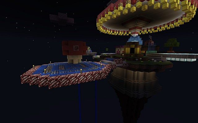 Comet Observatory (Mario Galaxy) Minecraft Map