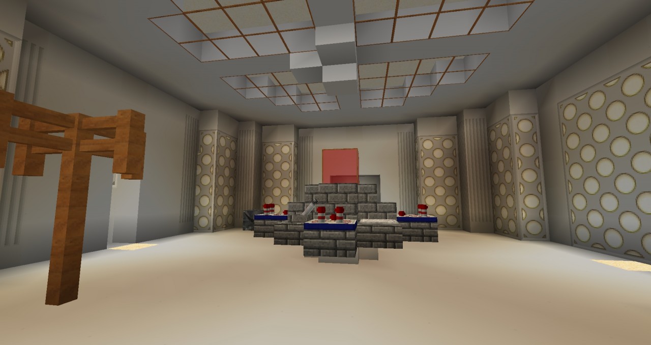 Doctor Who: Day of the Doctor Tardises Minecraft Map