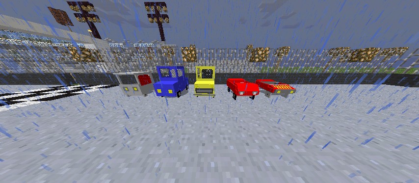 Race Track (Cars And Drives Mod Needed) Minecraft Map