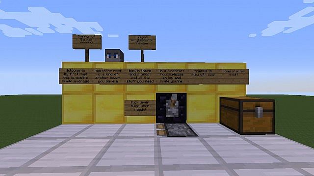 An Average House Minecraft Map