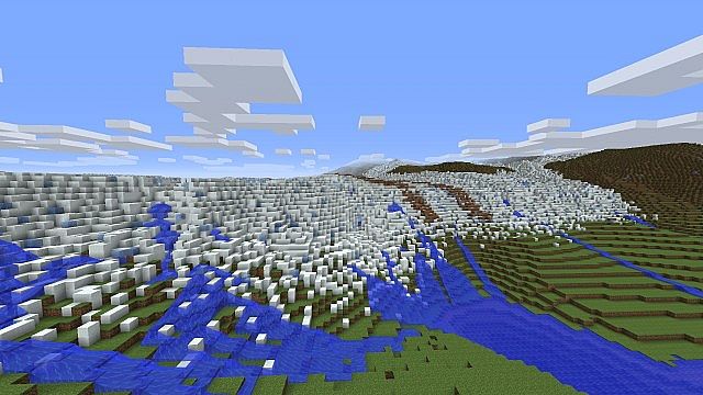 Mount Merriam Glacier Minecraft Map