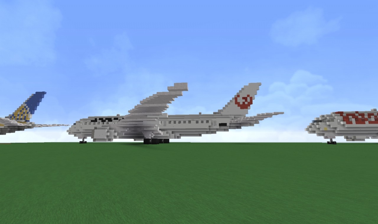 [Airplane] Boeing 787-8 Dreamliner (788) Minecraft Map