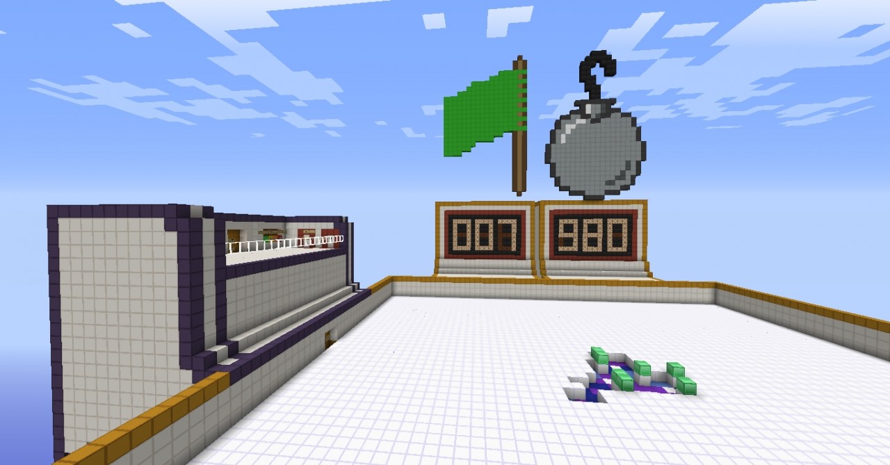 Minesweeper In Minecraft Minecraft Map