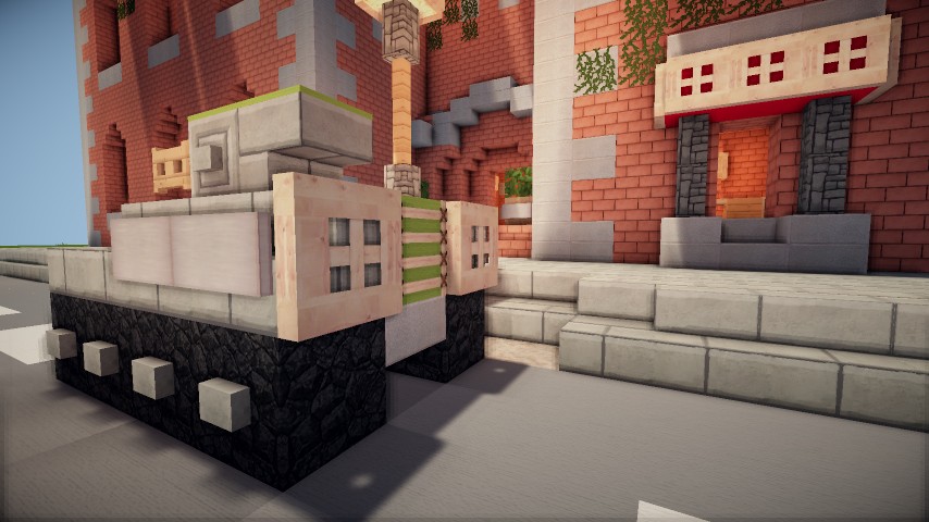 Vickers Wolseley Tank Minecraft Map