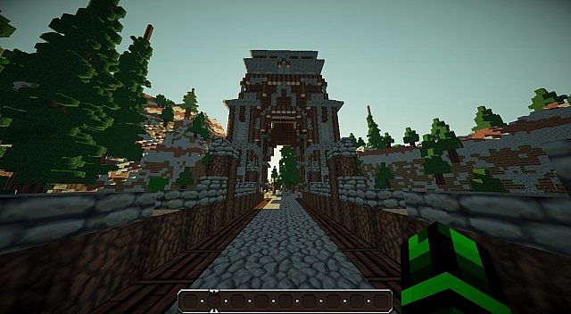 Medieval Temple Minecraft Map