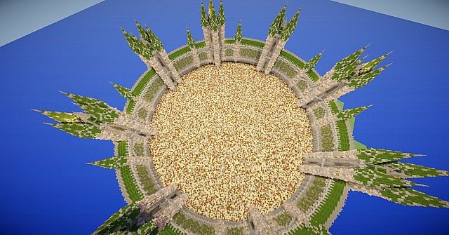 Large PvP / Event arena. Minecraft Map