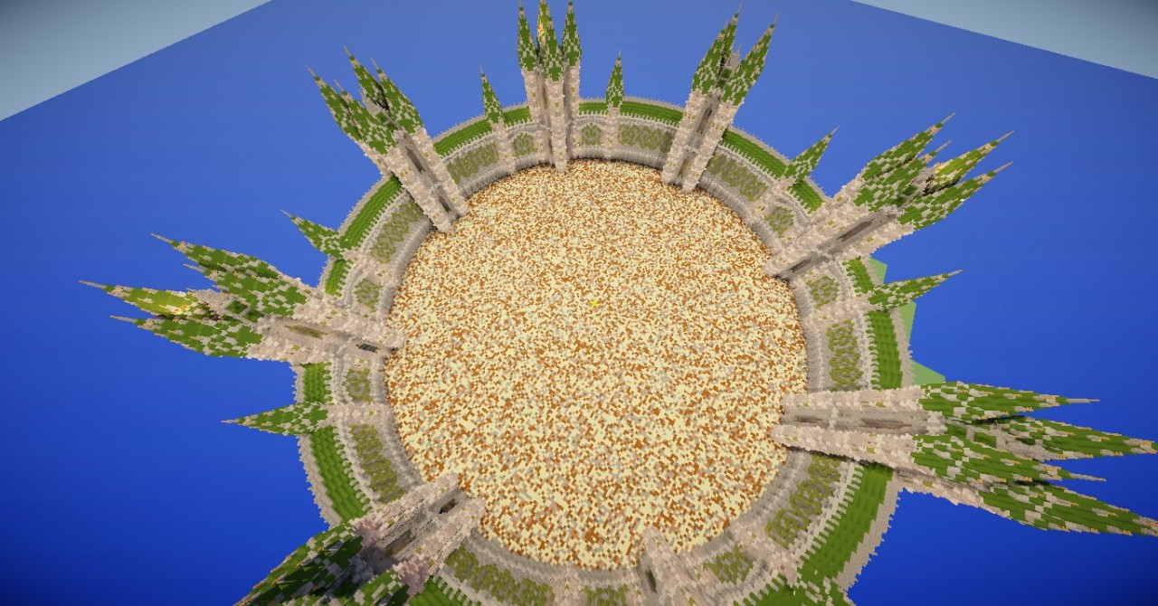 Large PvP / Event arena. Minecraft Map