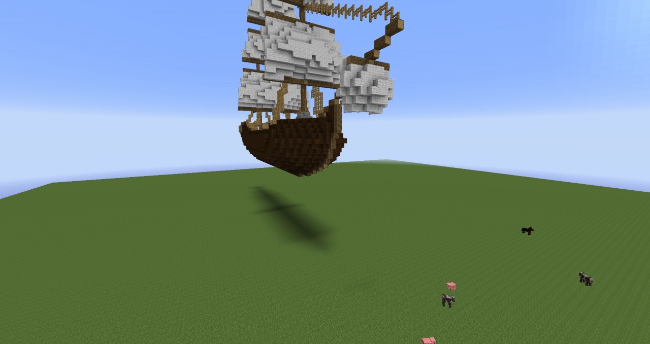 18th century Tall ship Minecraft Map