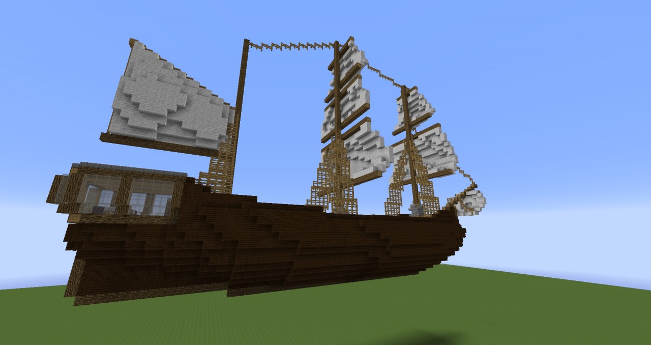 18th century Tall ship Minecraft Map