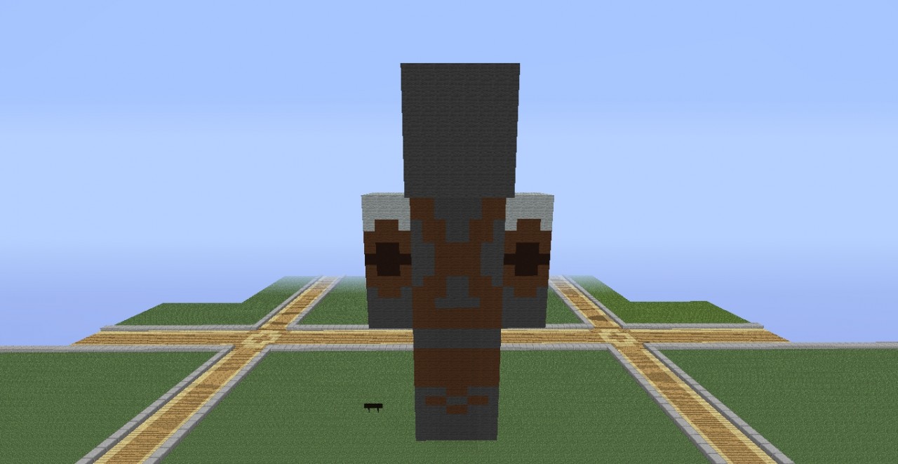 Statue of ScottChaos Minecraft Map
