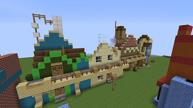 Mickey's Toontown (Disneyland California) Minecraft Map