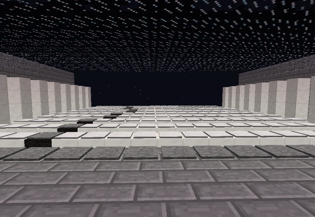 Don't Step on the White Tile Minecraft Map