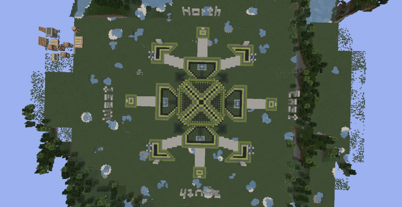 Sky server spawn Minecraft Map