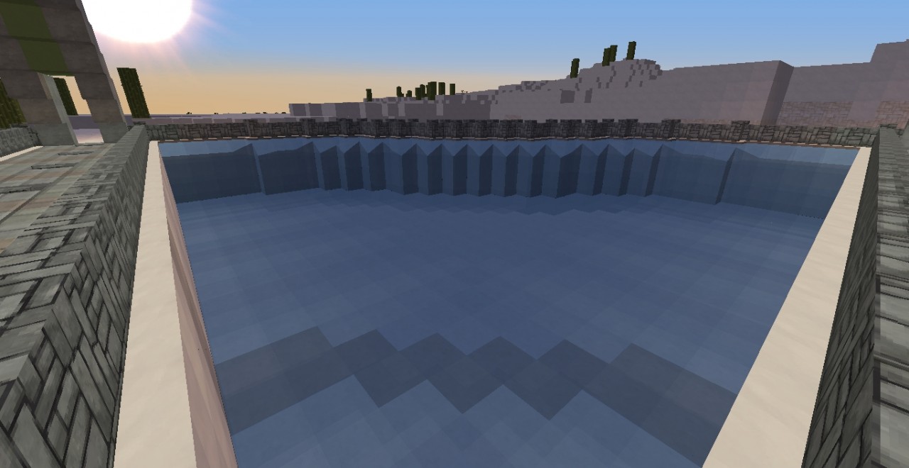 Desert server spawn Minecraft Map