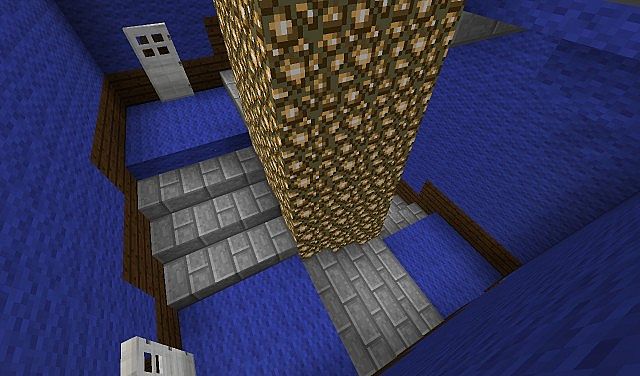 Another one of those non-euclidean puzzle maps Minecraft Map