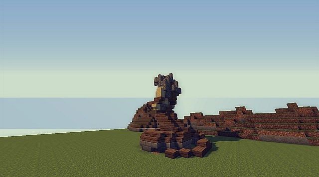 Mermaid Statue . Minecraft Map