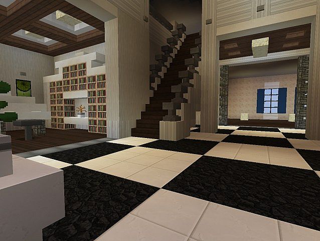 Colonial Style Mansion Minecraft Map