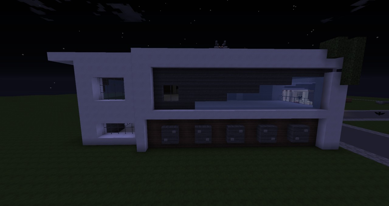 Big modern house Minecraft Map