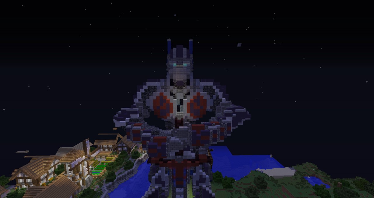 Optimus prime Minecraft Map