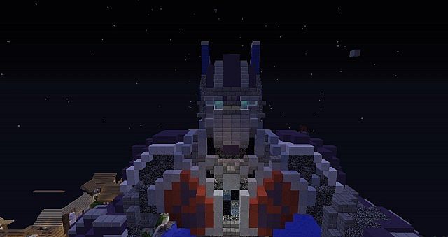 Optimus prime Minecraft Map
