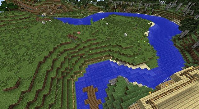 Starter Map - Great House, Fantastic Seed Minecraft Map