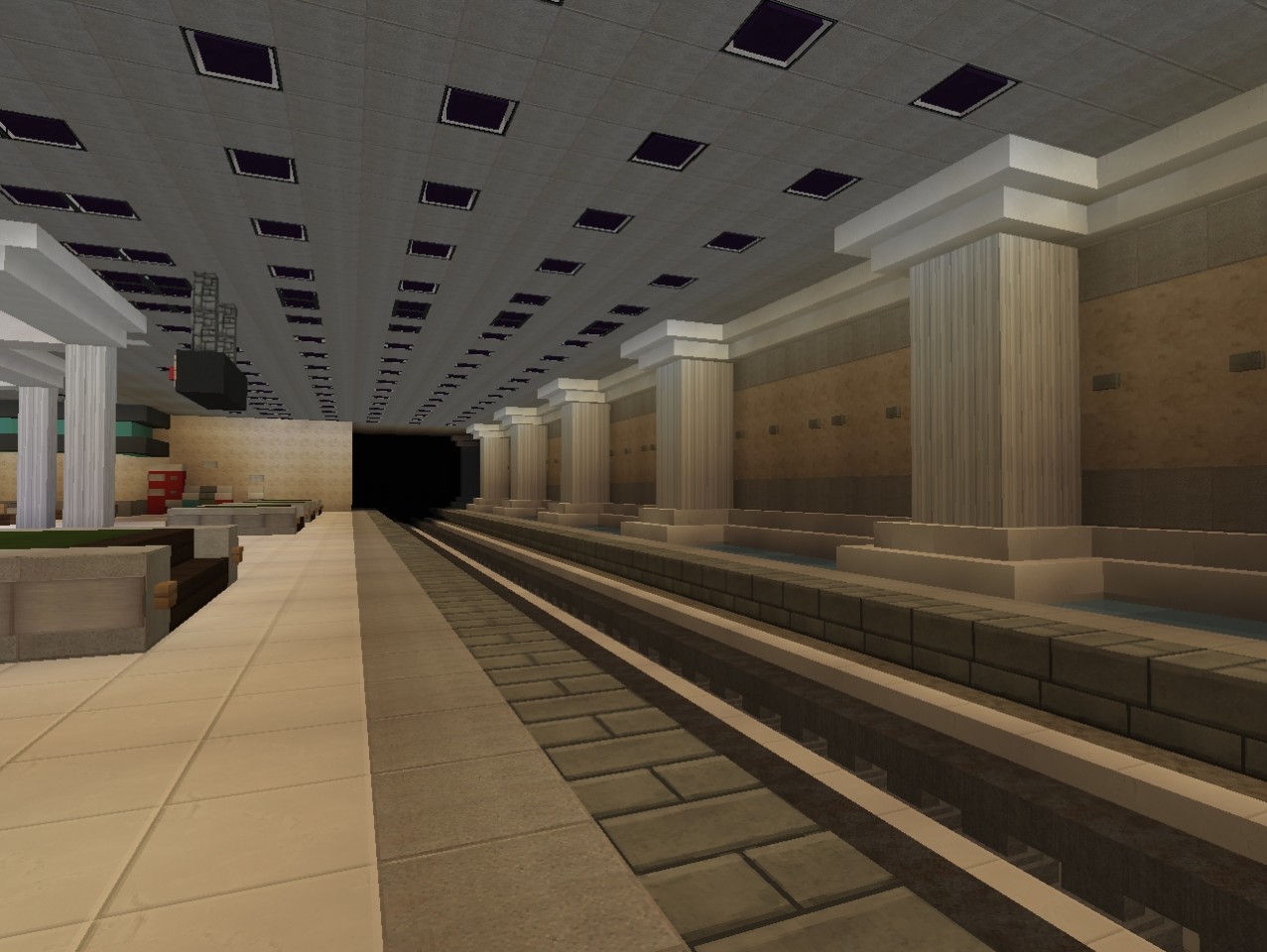 Train Station Minecraft Map