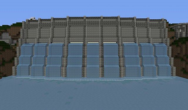 Working dam Minecraft Map