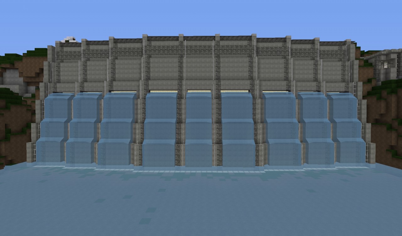 Working dam Minecraft Map