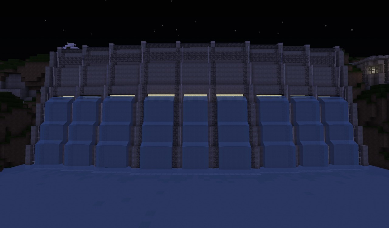 Working dam Minecraft Map