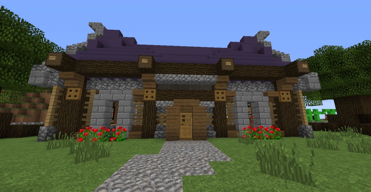 Drowen Ranch - A Medieval House, Barn, and Farm Minecraft Map
