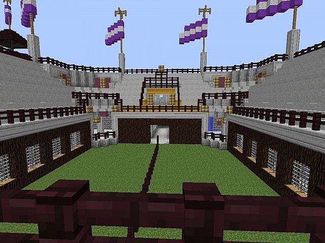 Jousting Arena - Knights and Kings Minecraft Map