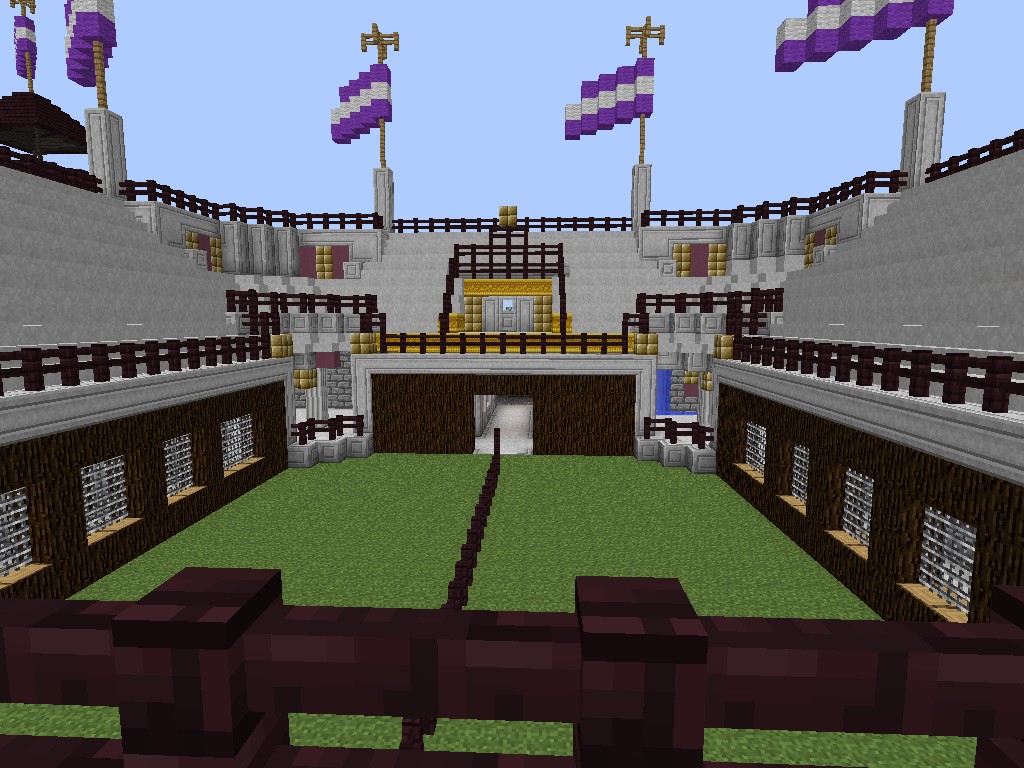 Jousting Arena - Knights and Kings Minecraft Map