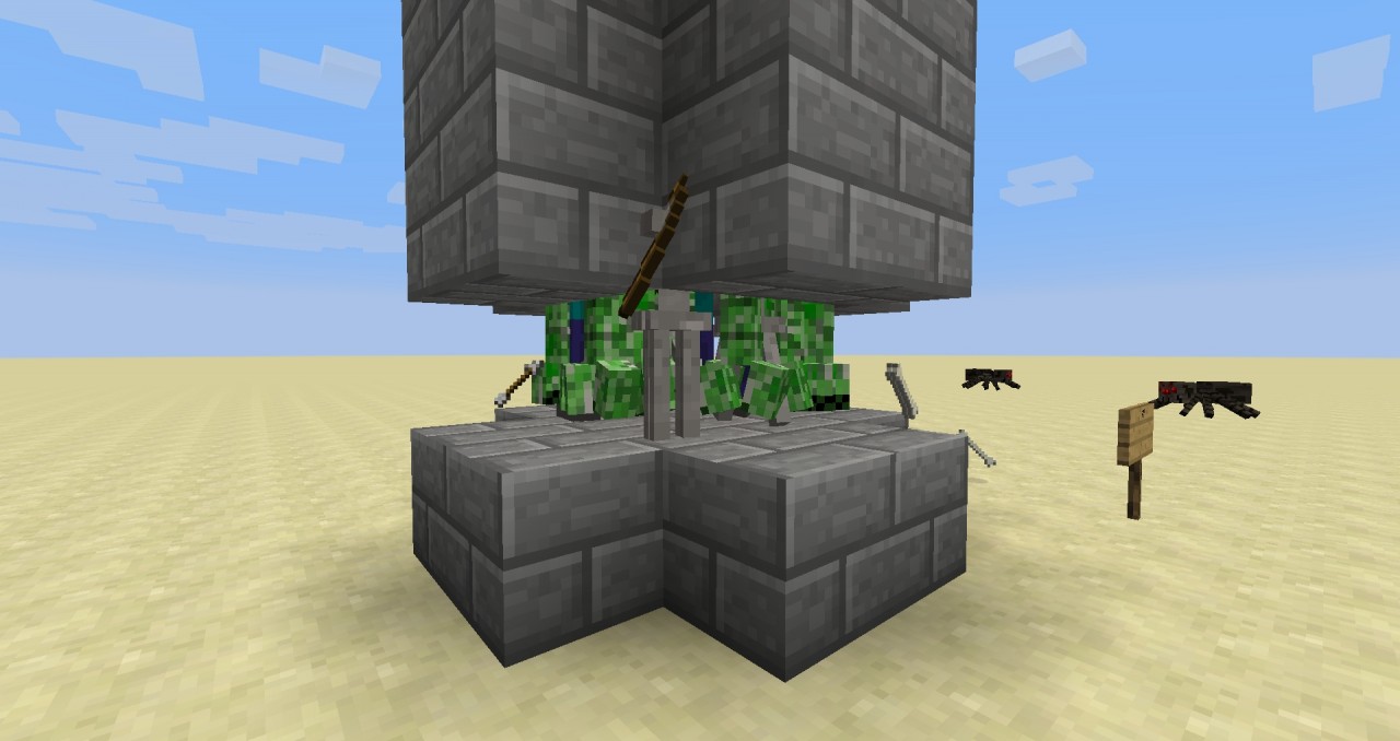 Automatic Wheat, Cactus, XP farm Minecraft Map