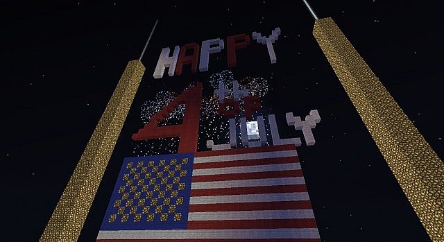 Fourth of July Fireworks!!! Minecraft Map