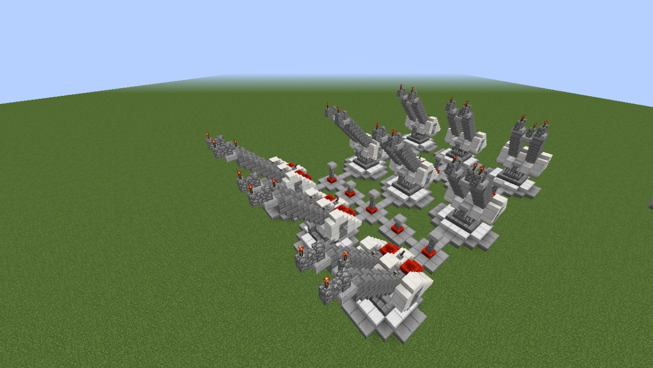 Futuristic Tech Build dump Minecraft Map