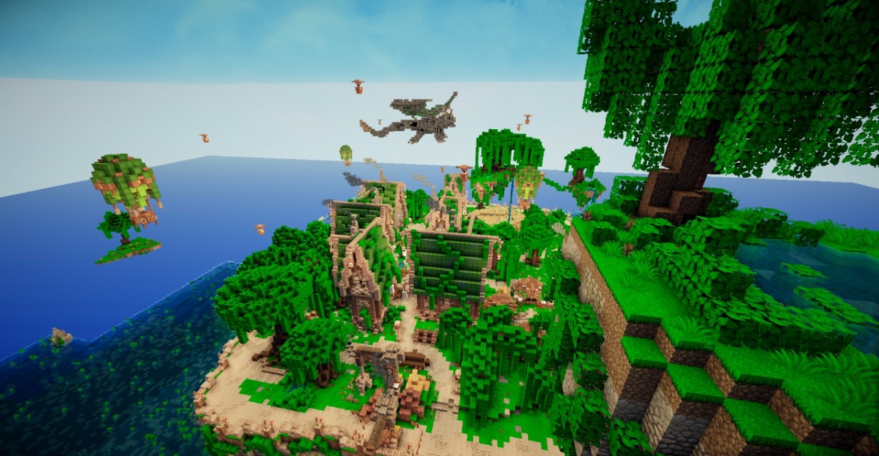 The Land Of Fortil Built By GAMEMASTER161 Minecraft Map