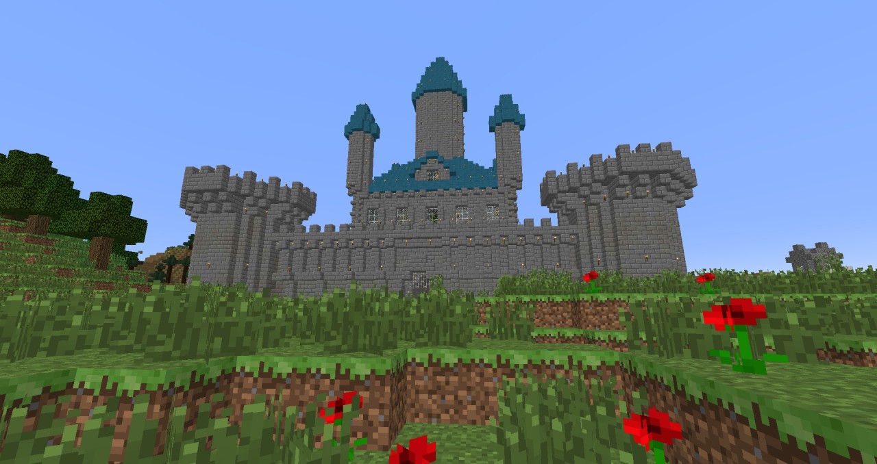 Beautifull castle. great for spawn Minecraft Map
