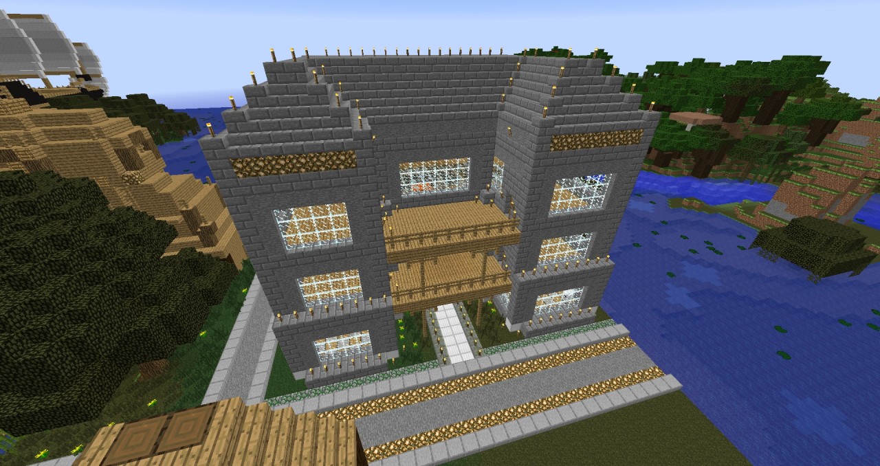 6 awesome houses for your city Minecraft Map