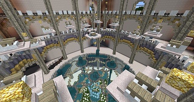 Palais Blanc / White Palace Minecraft Map