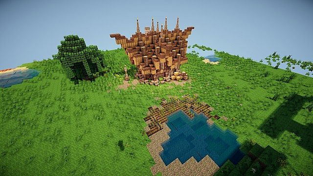 Medieval House/Mine + Tutorial | German Minecraft Map