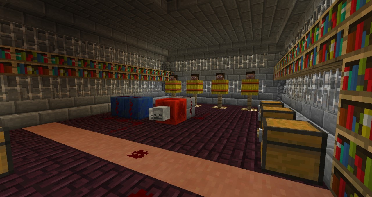 Damadged Academy Speed Build Minecraft Map