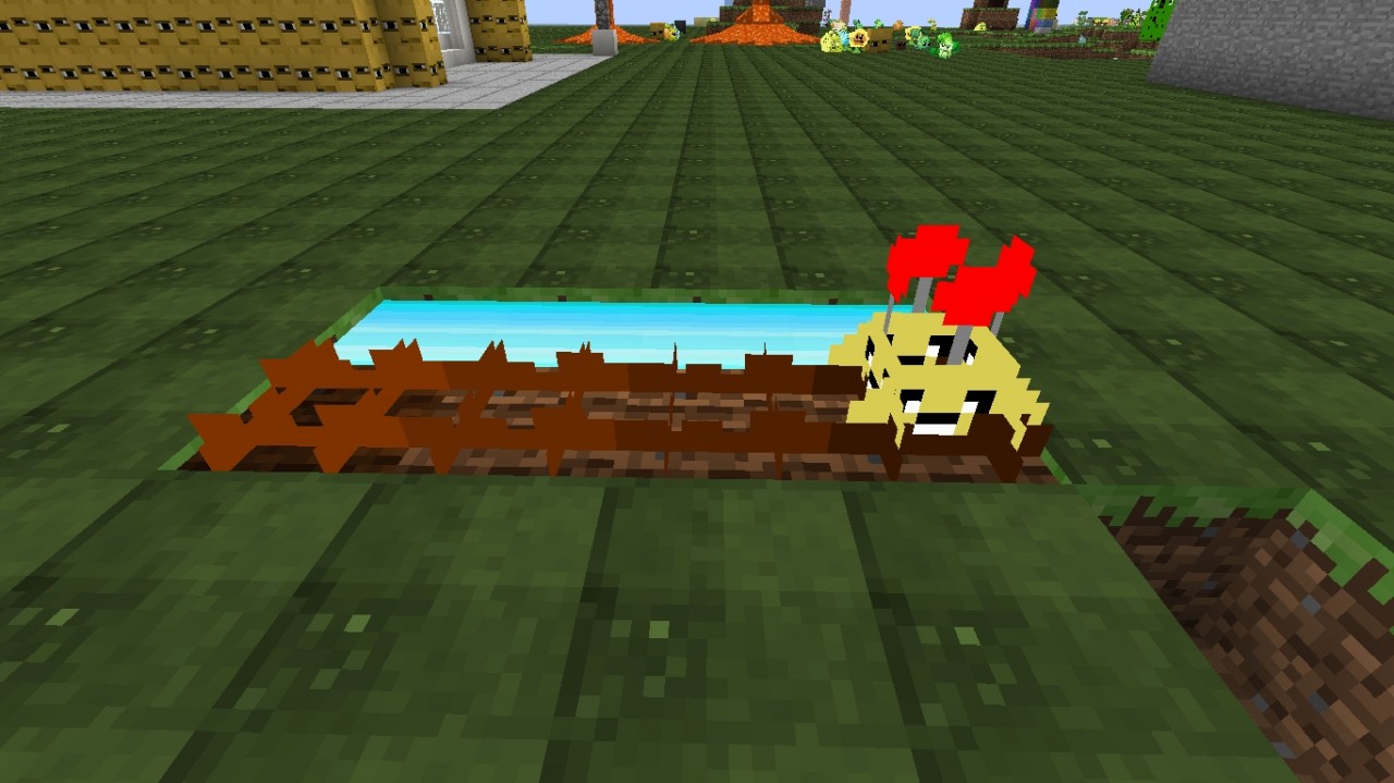 Plants vs Zombies 2 texturepack 2.9 - MC1.8 Plants Returns Minecraft ...