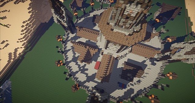 Town Center Minecraft Map