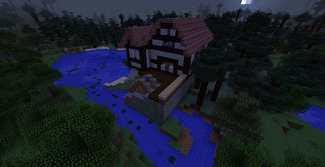 MC WaterMill Minecraft Map