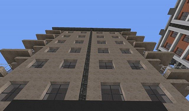 Simple flat design Minecraft Map