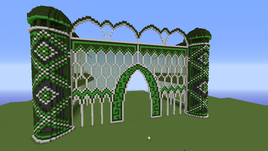 Castle from other planet Minecraft Map